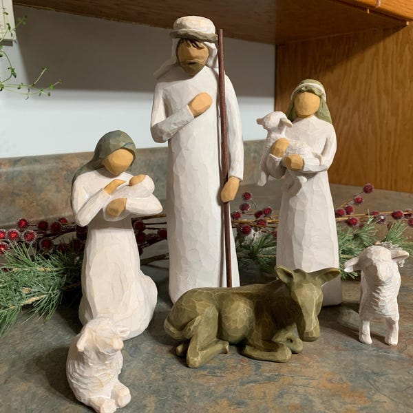 Nativity -willow Tree Collection - 6pc Set by Susan Lordi - Etsy