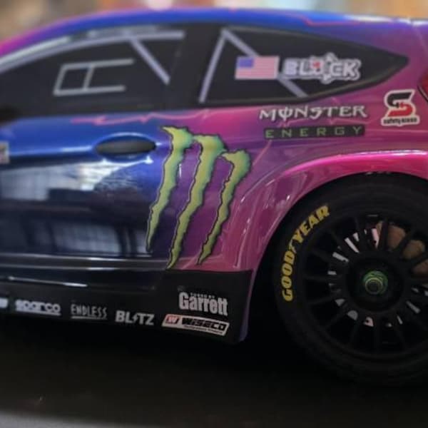 1/10 and 1/24 Scale RC Drift Livery Kit - Dr.gero - Etsy