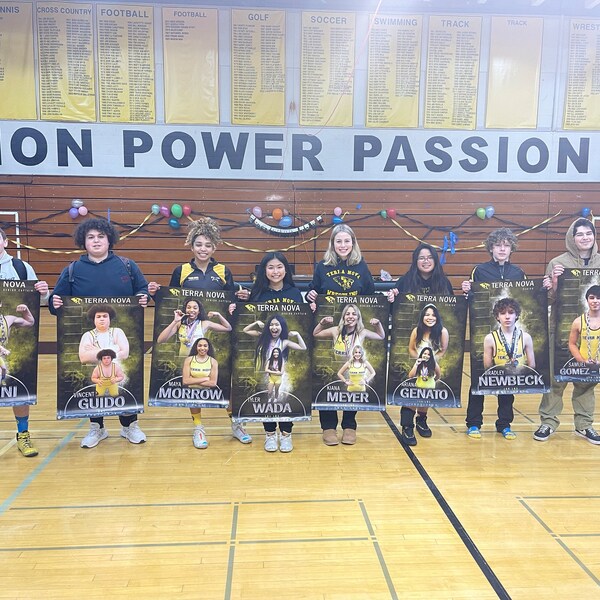 Custom Designed & Printed Vinyl Senior Sports Banner ~wrestling~cross ...