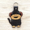 Machine Embroidery Designs 12 Pack in the Hoop Animal Key Fobs - Etsy