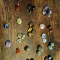 Premium One Pound Crystal Crystals Medium Tumbled Stones Beautiful Mix ...