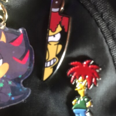 Slasher Pin, Sideshow Bob Pin, Knife Pin, the Simpsons, Pins for ...