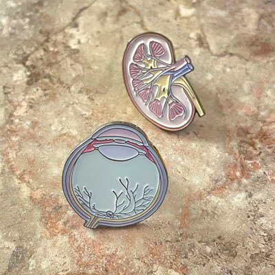 Lung Pin Enamel Pin Anatomy Medical - Etsy