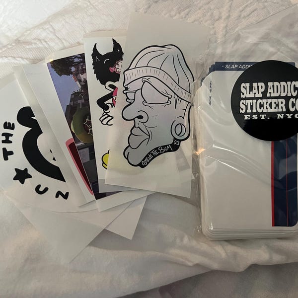 Hello My Name is Green Indestructible Eggshell Graffiti Sticker Pack of ...