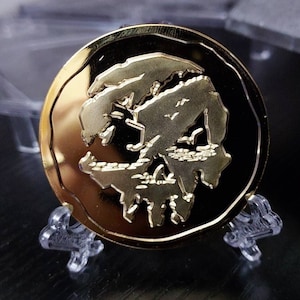 Sea of Thieves Gold Hoarder Key Antique Gold Replica From - Etsy