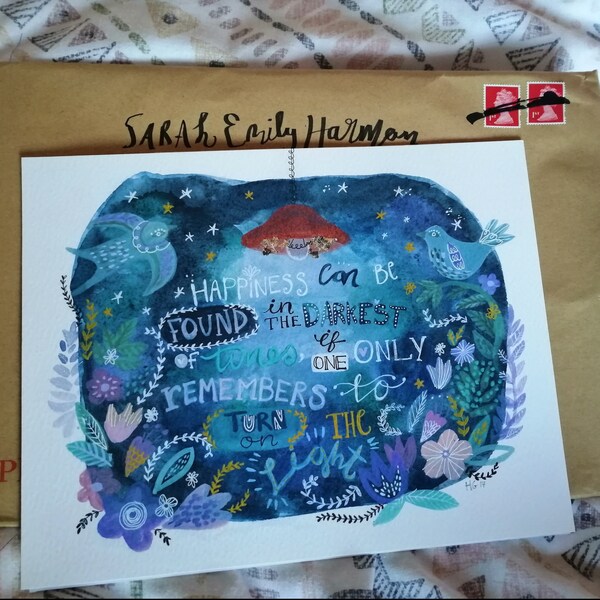 A Ladder of Thorns-fine Art Giclee Print on Archival Paper A3 by Heidi ...