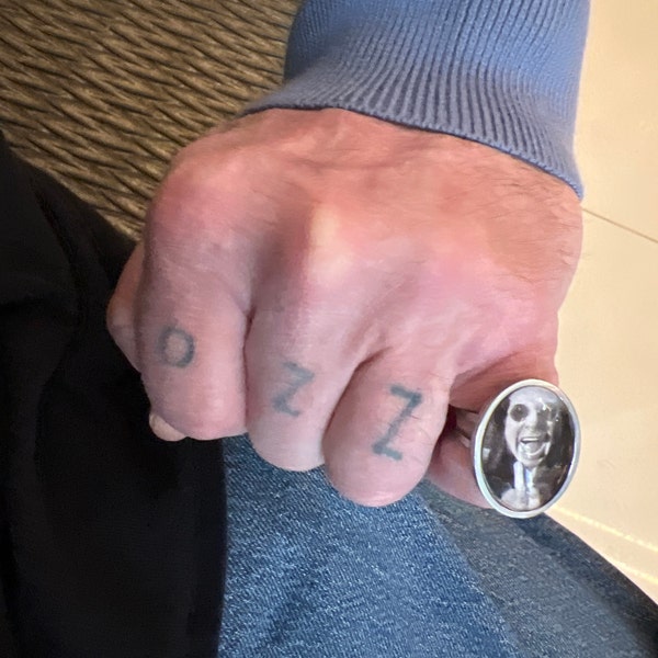 Robert Plant Led Zeppelin Ring | Handmade Image Ring | Americana ...