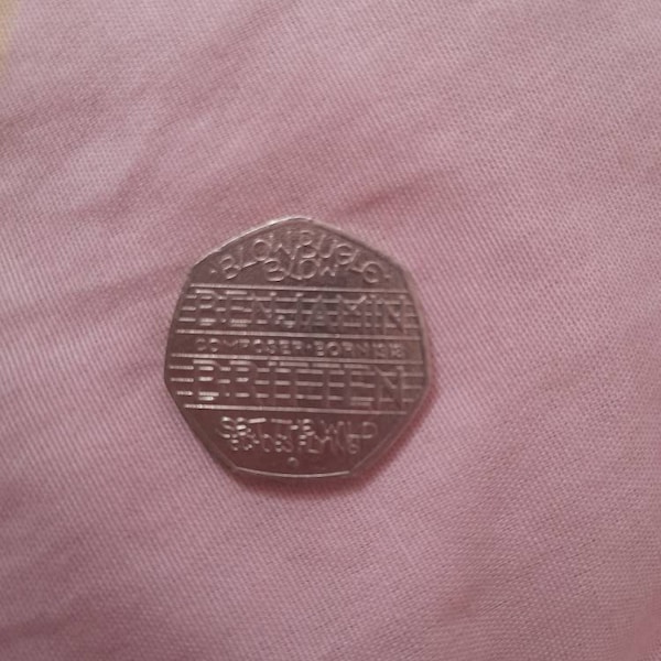 Rare UK Fifty Pence Coins Collectible 50p Coins British Coin Collector ...