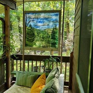 Squirrel End Table / Woodland Furniture /painted Furniture - Etsy