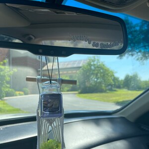 Just Keep Driving Car Mirror Decal Car Mirror Sticker Rear - Etsy