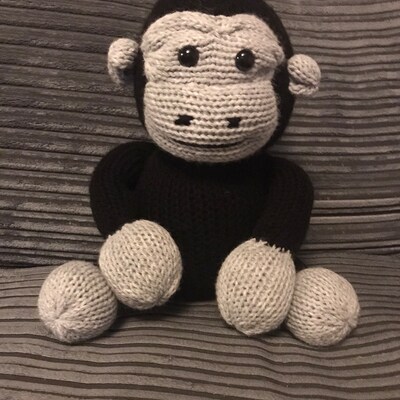 Baby Gorilla Circular Knitting Machine Pdf Pattern Sentro Addi Express ...