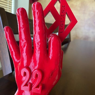 Personalized Kappa Alpha Psi Hand - Etsy