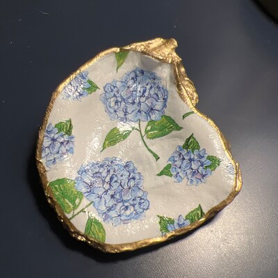 Capri Recycled Oyster Shell Trinket Dish for Jewelry & Rings. A Unique ...