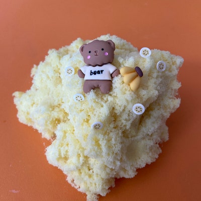 Banana Bear Cloud Slime Pick Your Own Scent Party Gift - Etsy