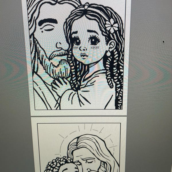 Black Christian Coloring Pages – 50 Bible Art of Praying Kids & Jesus ...