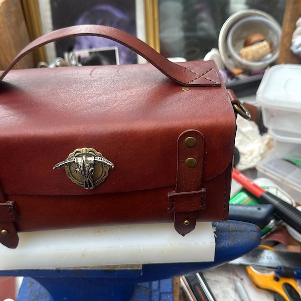 Leather Mini Tool Bag Pattern DIY (PDF Download With Video Guide) - Etsy