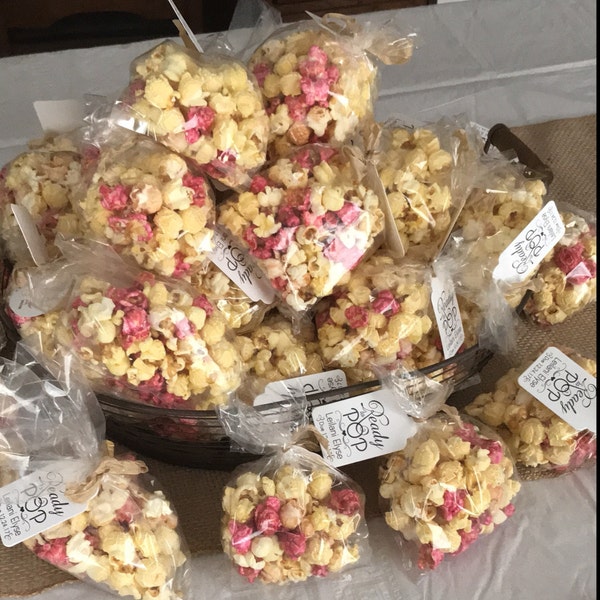 Fixin' to Pop Baby Shower Favor Kits-3 TAG COLORS | Popcorn Favor-20 ...