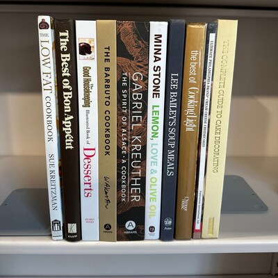 Secret Door Books™ Trimmed Book Spines wood Panel DIY Custom Wall Art ...