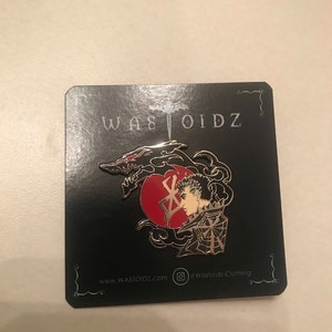 Wizard Hard Enamel Pin Flame Anime Manga - Etsy