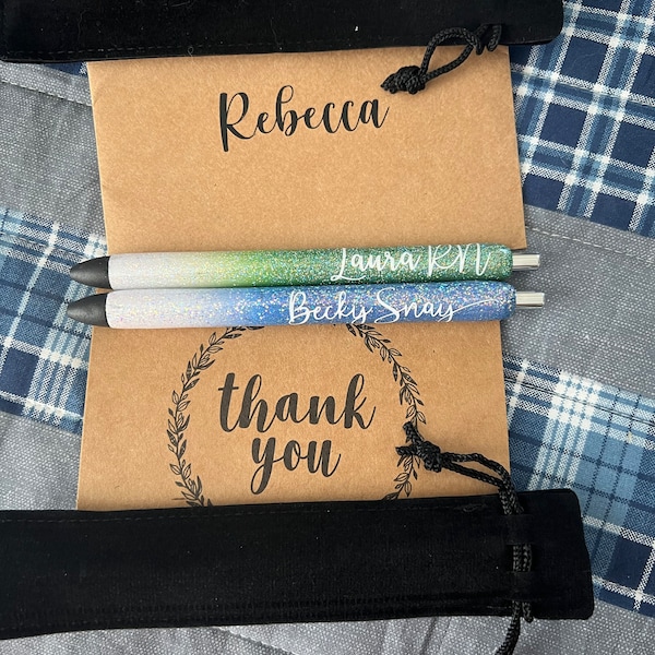 Ombre Glitter Pens, Pink Blue Purple Green Yellow Orange Red to White ...