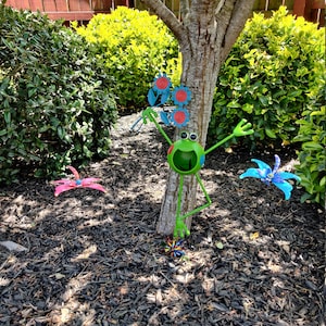 Unique Whimsical Garden Sculpture 14pcs/ Ceramic Floral Art | Etsy