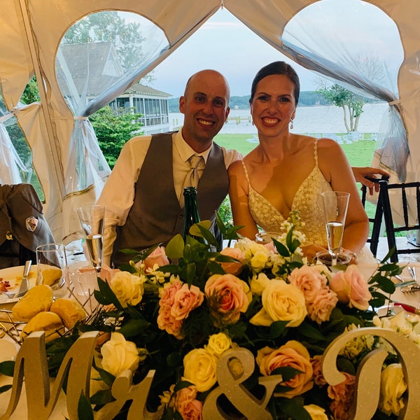 Wedding Sign Set Dr and Mrs or Dr&mr or Dr and Dr. Sweetheart Table ...