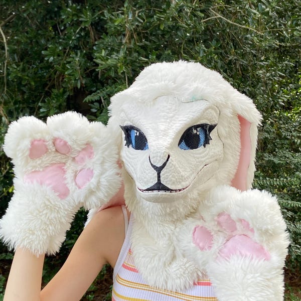 Furry Fursuit Base Wickerbeast Headbase. Crocodile, Dragon and More ...