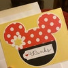 Disney Inspired Card-inspired Disney Castle Card-disney Inspired ...