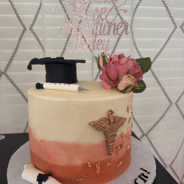 Prom 2025 Cake Topper, Prom 2025 Decor, High School Dance, Prom Party ...