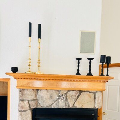 FTDA Amber Glass Rectangle Pedestal Candy Dish Lace Edge Pedestal Bowl ...