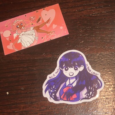 OMORI Aubrey and Bunnies Decora Fashion Cute Sticker - Etsy