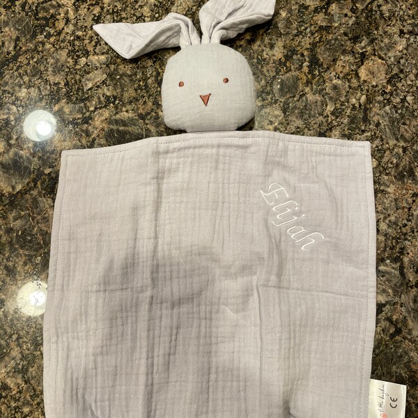 Personalised Baby Comforter Personalised Muslin Comforter Personalised ...