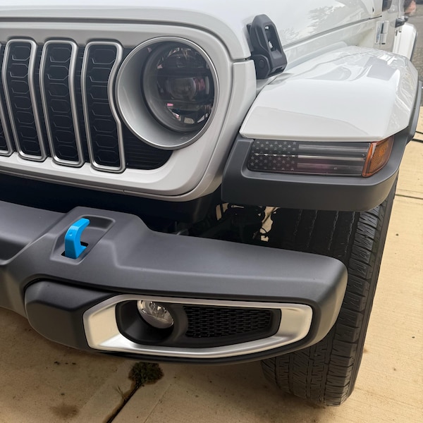 American Flag Front Fender Light Accent Decal Kit for Jeep Gladiator ...