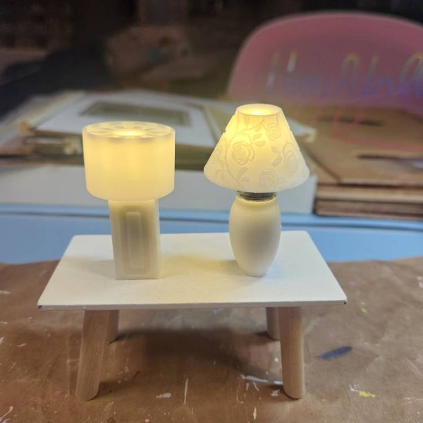 DIY Dollhouse Lamp Kit - Etsy