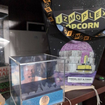 Super Mario Bros Bowser Boss Fight Shadow Box Diorama Art - Etsy