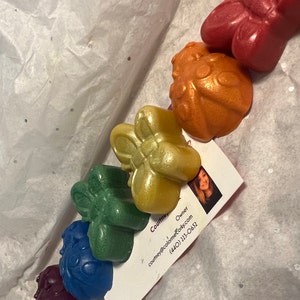 Fruit Shaped Crayon Set Apple Oranges Pineapple Watermelon Grape ...