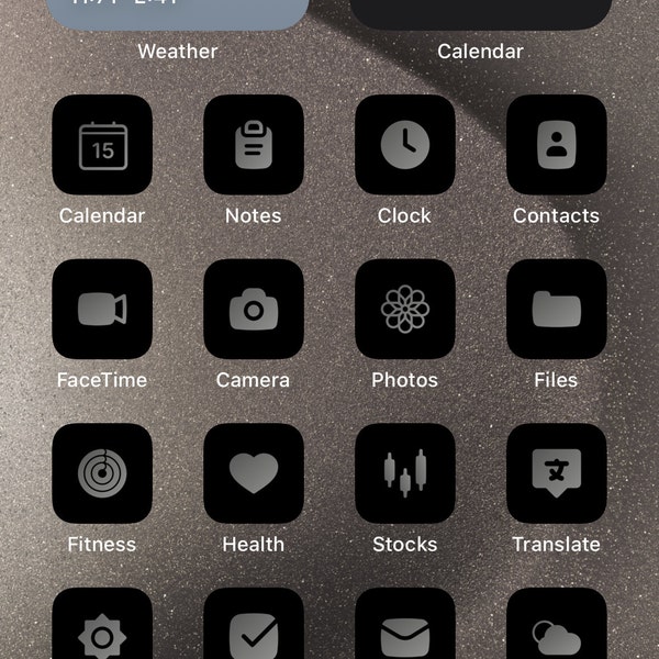 Icon Pack Pastel Chroma Ios 17 | Gradient Border | 650+ Icons | 10 ...