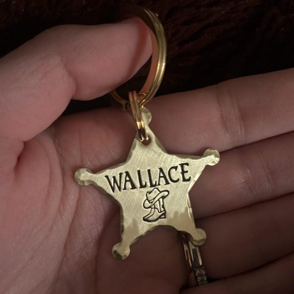 Cemetery Dog Tag Ghost Dog Tag Halloween Dog Tag Crow Raven Dog Tag Pet ...