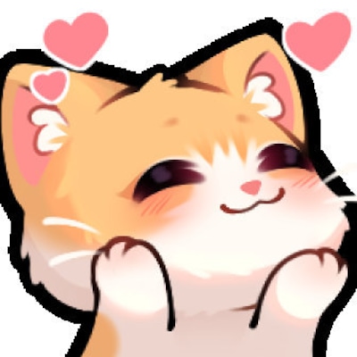 Cute Cat Emotes for Twitch Youtube Discord Kawaii Stream Black Cat ...