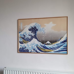 The Great Wave off Kanagawa by Hokusai Great Wave Art Great Wave Poster ...