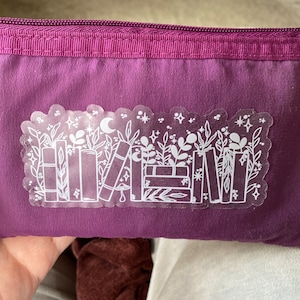 Books Heart Waterproof Sticker Reader Sticker Bookish Laptop - Etsy