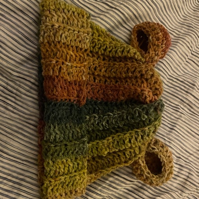 Crochet Pattern / Easy Adult Beanie Made From Rectangle / Beginner ...