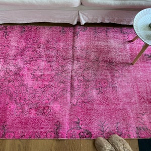 Pink Brown Rug Hallway Rug Entryway Rug Stair Rug Kitchen - Etsy