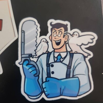 MEDIC TF2 Sticker Pack - Etsy Canada