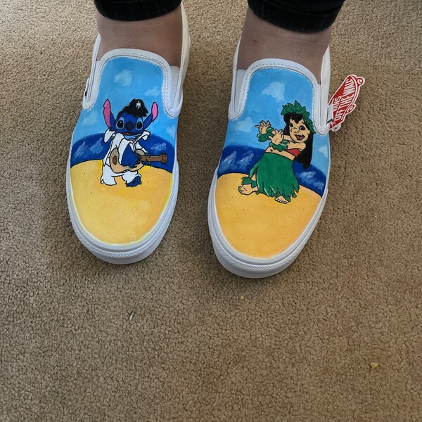 Custom Handpainted Anime Vans - Etsy