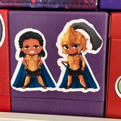 Chibi Akroma Angel of Wrath Decals Perfect for Deck Boxes - Etsy