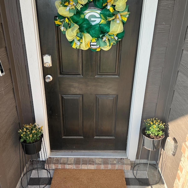 Pink Halloween Doormat, Ghost Welcome Mat, Halloween Decor Outdoor ...