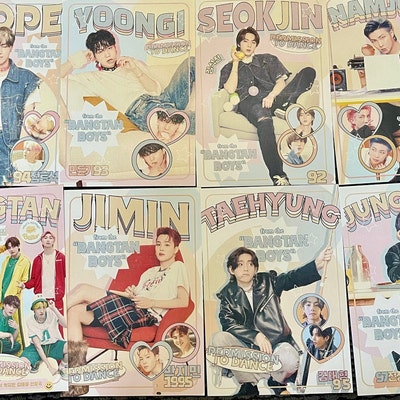 Indigo Rm Print Namjoon Bts Poster Art Decor - Etsy