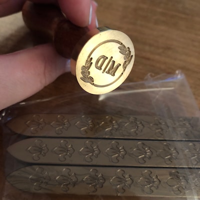 Wax Seal Stamp Personalized Wax Seal Stamp Custom Wax Seal Stamp Kit ...