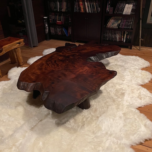 Walnut Burl Dinner Table - Etsy
